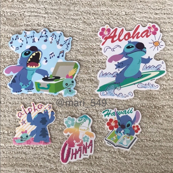 Daiso | Other | Disney Daiso Set Of Stickers | Poshmark